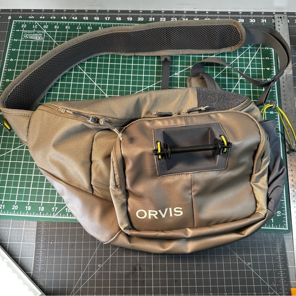 Orvis | Bags | Orvis Sling Pack Cordura Flyfishing New Features | Poshmark
